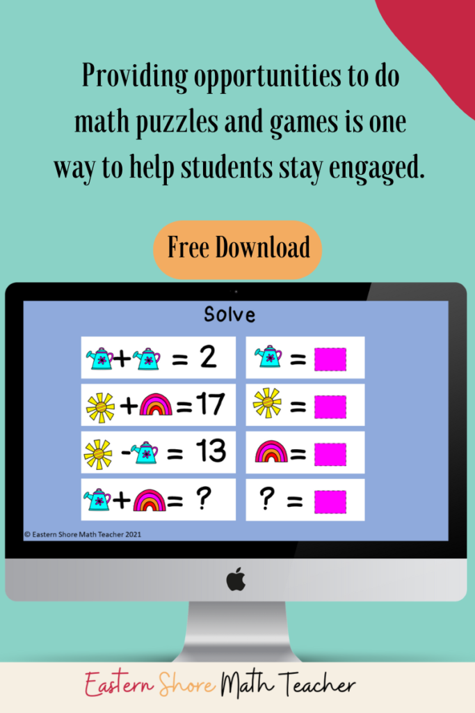 What are Easy to Use Engaging Student Learning Activities in Math ...